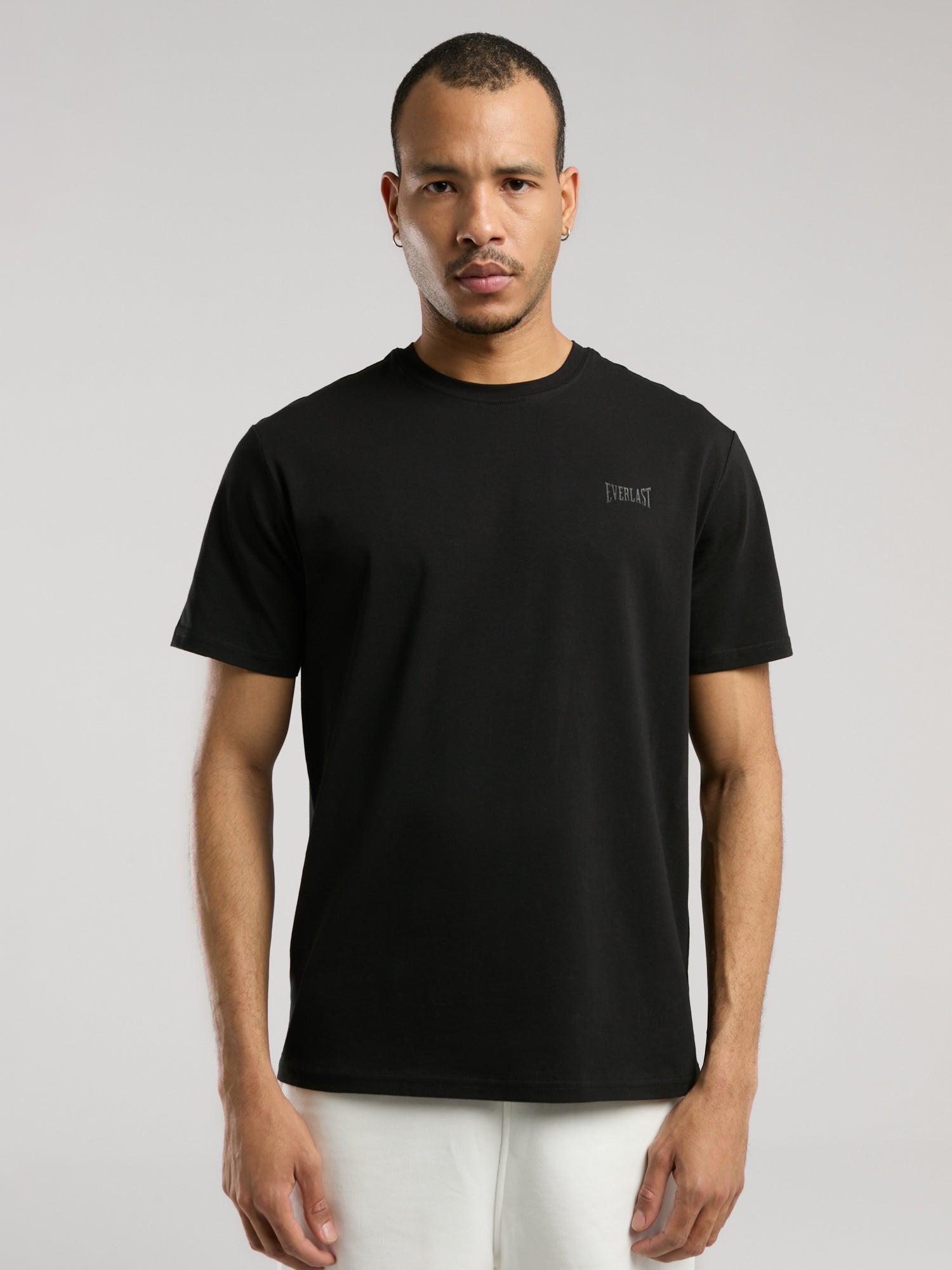 Ever Essentials Basic Regular Siyah Erkek Tişört – Everlast Türkiye