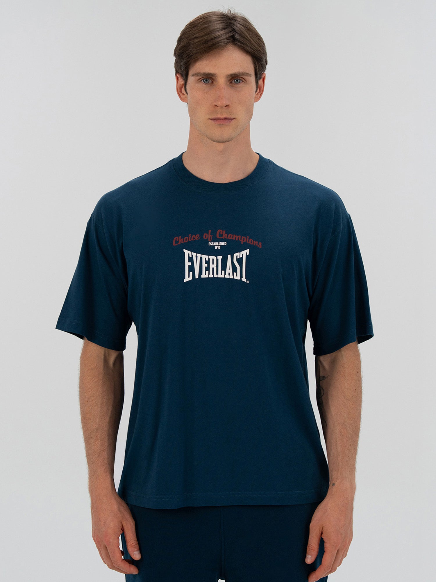 Everlast Heritage Champions Lacivert Unisex Tişört – Everlast Türkiye